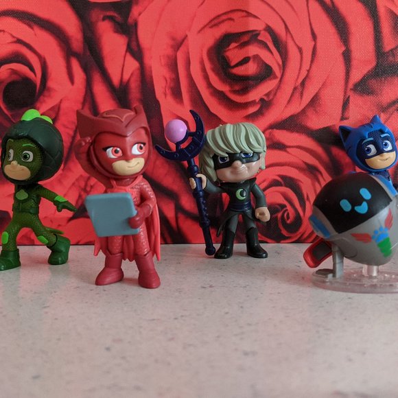 Toys | Pj Masks Figurines 5 And Matching Memory Game | Poshmark